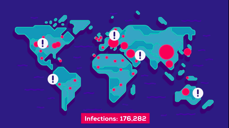 Coronavirus outbreak animated infographic - Mind the Graph blog