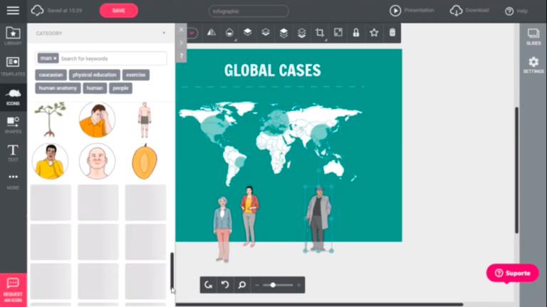 Tutorial video: creating a map infographic template - Mind the Graph Blog