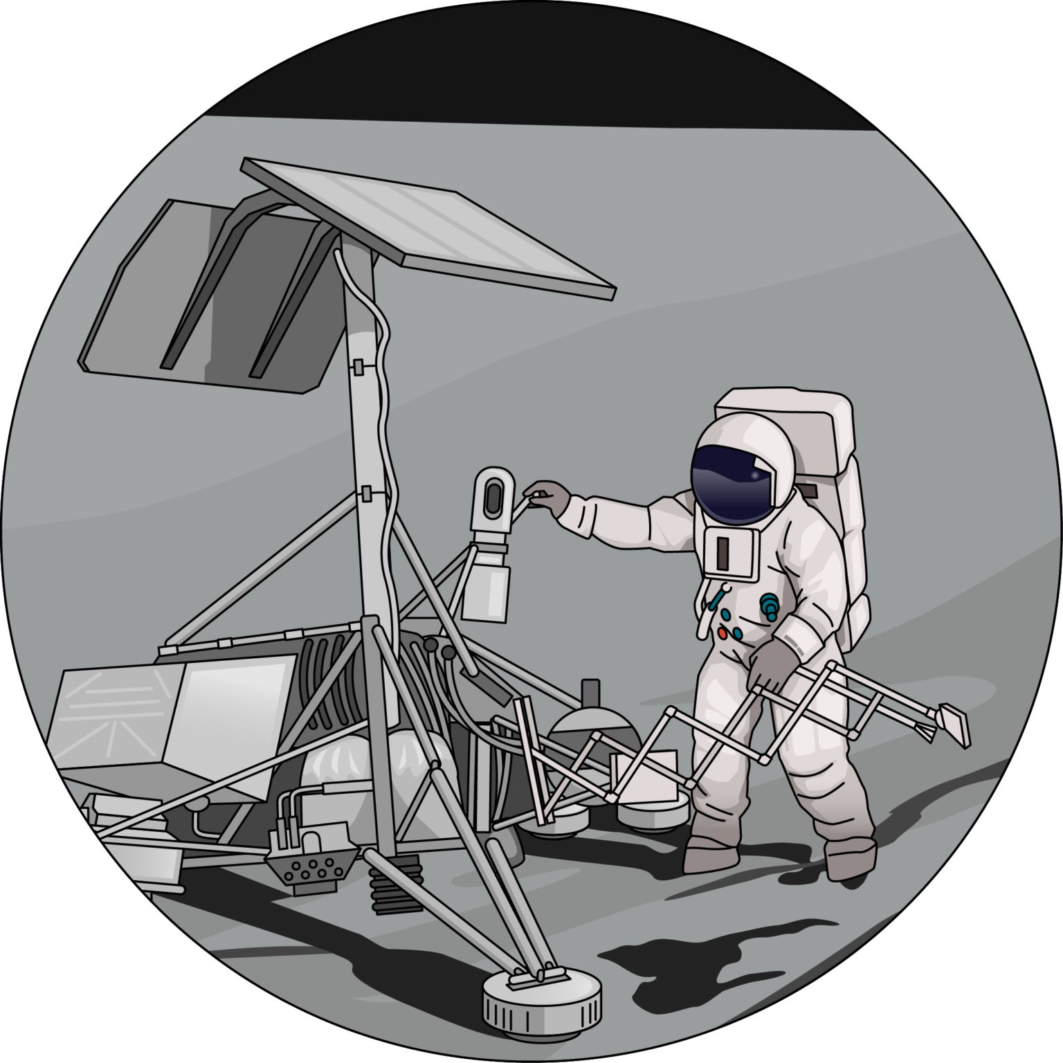 Missions to the Moon illustrated - Mind the Graph Blog