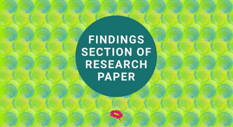 From Data to Discovery: The Findings Section of a Research Paper - Mind ...