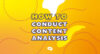 How To Conduct Content Analysis: A Comprehensive Guide