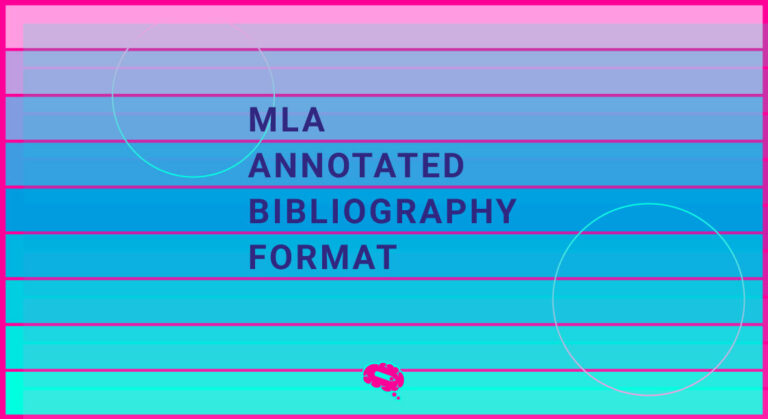 Mastering MLA Annotated Bibliography Format