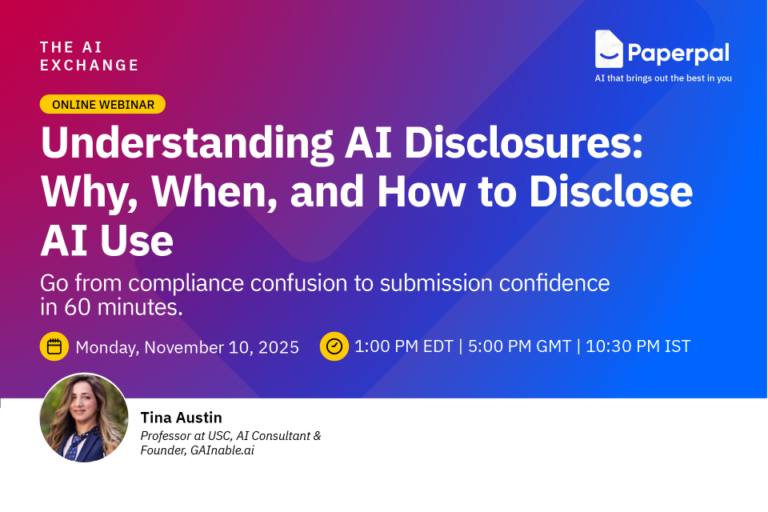 Webinar: Understanding AI Disclosures - Why, When, and How to Disclose ...